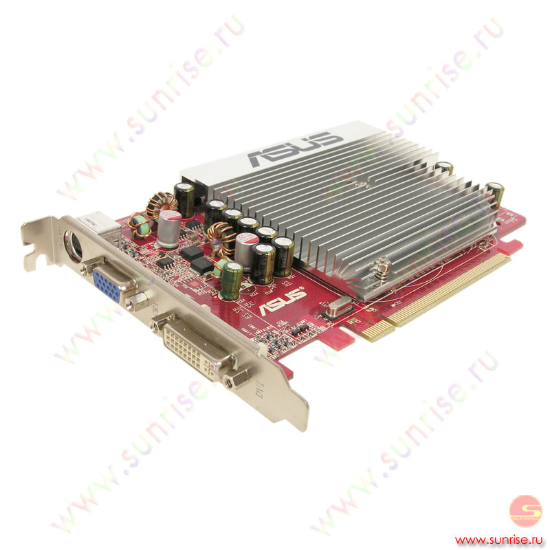 256Mb PCI E ATI Radeon HD2400pro ASUS EAH2400pro HTP 